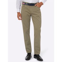 Bootcuthose CLASSIC, Herren, Gr. 46, Normalgr&ouml;&szlig;en, khaki, 97% Baumwolle, 3% Elasthan, unifarben, Hosen