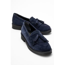 Milly Leder Quaste Loafer