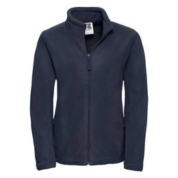 Russel Athletic Russell - Fleecejacke Durchgehender Rei&szlig;verschluss f&uuml;r Damen - F&uuml;r Au&szlig;en (Dunkelblau)