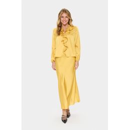 Saint Tropez Langarm-Bluse LodisaSZ Gerade Passform yellow