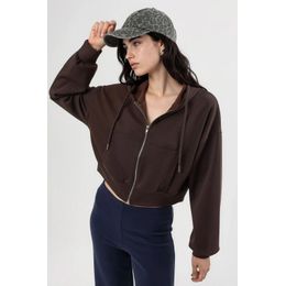 Kapuzenshirt mit Rei&szlig;verschluss
