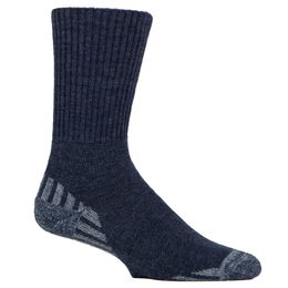 Diabetiker Woll-Wandersocken f&uuml;r M&auml;nner | Extra breite gepolsterte Wandersocken