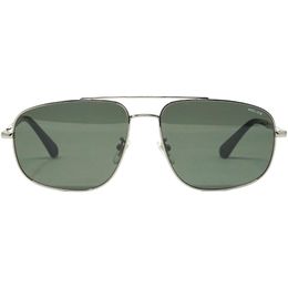 Police SPLE04M 0509 Silberne Sonnenbrille