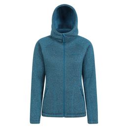 Mountain Warehouse Damen/Damen Nevis Kunstfell gef&uuml;ttert Full Zip Hoodie (Teal)
