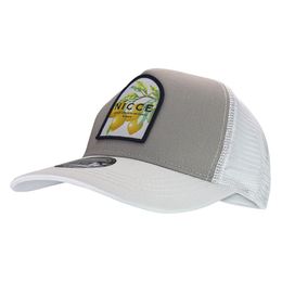 Nicce Herren Bestickte Santorini Trucker Cap | Atmungsaktives Baumwoll-Einheitsgr&ouml;&szlig;e-Hut