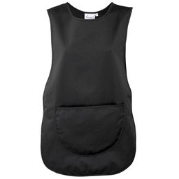 Premier Ladies/Womens Pocket Tabard (Schwarz)