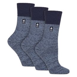 3er-Pack Damen Thermosocken warme Winter Crew Socken mit geb&uuml;rstetem Innenfutter