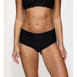 Slip Triumph "Pretty Micro Maxi", Damen, Gr. M, schwarz, Microfaser, Obermaterial: 61% Polyamid, 39% Elasthan, unifarben, k&ouml;rpernah, Unterhosen Slip, nahtlos