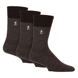 3er-Pack Herren Thermosocken Warme Winter Crew-Socken mit geb&uuml;rstetem Innenfutter