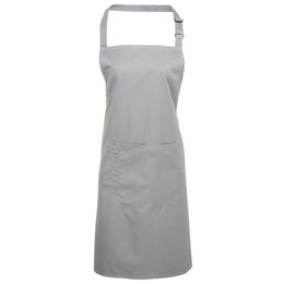 Premier Ladies/Womens Colours Bip Sch&uuml;rze mit Tasche (2er Pack) (Silber)