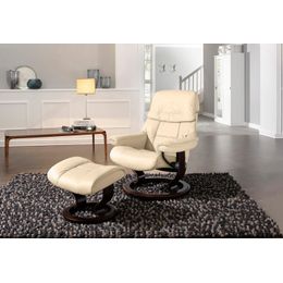 Relaxsessel stressless "Ruby", beige (vanilla paloma), B:79cm H:98cm T:76cm, Leder PALOMA: Paloma ist ein durchgef&auml;rbtes Semianilin-M&ouml;belleder mit nat&uuml;rlicher Narbung. Es wurde mit einer leichten Oberfl&auml;chenbehandlung versehen, um es best&auml;ndiger zu machen. Paloma ist weich im Griff und hat eine warme Ausstrahlung. Es ist atmungsaktiv und feuchtigkeitsabsorbierend. Paloma wird besonders von all jen
