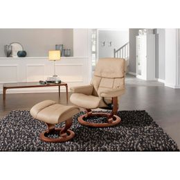 Relaxsessel stressless "Ruby", braun (latte batick), B:79cm H:98cm T:76cm, Leder PALOMA: Paloma ist ein durchgef&auml;rbtes Semianilin-M&ouml;belleder mit nat&uuml;rlicher Narbung. Es wurde mit einer leichten Oberfl&auml;chenbehandlung versehen, um es best&auml;ndiger zu machen. Paloma ist weich im Griff und hat eine warme Ausstrahlung. Es ist atmungsaktiv und feuchtigkeitsabsorbierend. Paloma wird besonders von all jenen