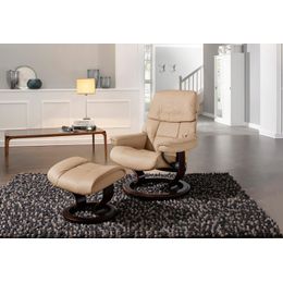 Relaxsessel stressless "Ruby", braun (latte batick), B:79cm H:98cm T:76cm, Leder PALOMA: Paloma ist ein durchgef&auml;rbtes Semianilin-M&ouml;belleder mit nat&uuml;rlicher Narbung. Es wurde mit einer leichten Oberfl&auml;chenbehandlung versehen, um es best&auml;ndiger zu machen. Paloma ist weich im Griff und hat eine warme Ausstrahlung. Es ist atmungsaktiv und feuchtigkeitsabsorbierend. Paloma wird besonders von all jenen