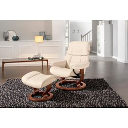 Relaxsessel stressless "Ruby", beige (cream batick), B:79cm H:98cm T:76cm, Leder PALOMA: Paloma ist ein durchgef&auml;rbtes Semianilin-M&ouml;belleder mit nat&uuml;rlicher Narbung. Es wurde mit einer leichten Oberfl&auml;chenbehandlung versehen, um es best&auml;ndiger zu machen. Paloma ist weich im Griff und hat eine warme Ausstrahlung. Es ist atmungsaktiv und feuchtigkeitsabsorbierend. Paloma wird besonders von all jenen