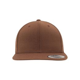 Flex Cap Flexfit "Flexfit Unisex Classic Snapback", Herren, Gr. onesize, braun (tan), 80% Polyacryl, 20% Wolle, unifarben, Caps