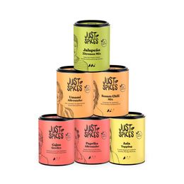 Just Spices Newcomer Gew&uuml;rzset - Gew&uuml;rzmischungen | 100% nat&uuml;rliche Zutaten | Gew&uuml;rzsets | Geschenkideen