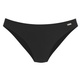 Buffalo Damen Bikini-Slip, Schwarz, Gr. 36, Bikinihosen, Material: Polyamid