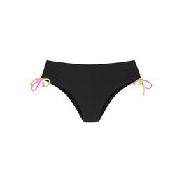 Buffalo Damen Bikini-Slip, Schwarz, Gr. 42, Bikinihosen, Material: Polyamid