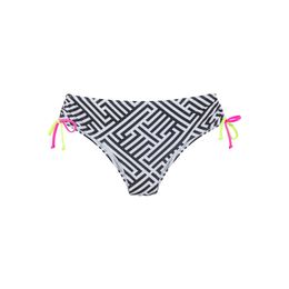Buffalo Damen Bikini-Slip, Schwarz, Gr. 38, Bikinihosen, Material: Polyamid