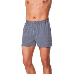 Herren Boxershorts marine-bedruckt Gr&ouml;&szlig;e 6
