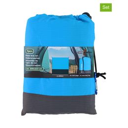 CAMP ACTIVE 7tlg. Fu&szlig;matten-Set in Blau - 13% | Damen-outdoor-ausruestung