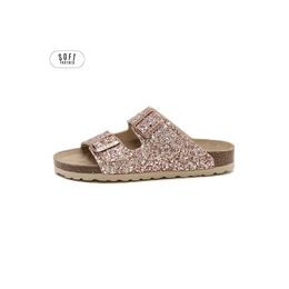 teegu Pantoletten in Rosa - 43% | Gr&ouml;&szlig;e 37 | Damen-pantoletten