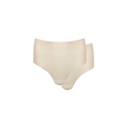 Panty MAGIC BODYFASHION, Damen, Gr. S, braun (latte), Microfaser, Obermaterial: 83% Polyamid, 17% Elasthan, unifarben, k&ouml;rpernah, Unterhosen Panty, mit nahtlosem Design
