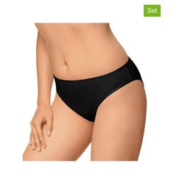 Nur Die 5er-Set: Slips in Schwarz - 25% | Gr&ouml;&szlig;e M | Damen-unterteile
