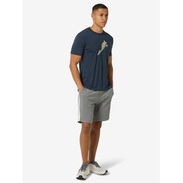 super.natural Trainingsshirt "Duck Dive" in Dunkelblau - 55% | Gr&ouml;&szlig;e M | Herren-sportshirts