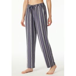 Schiesser Pyjama-Hose in Anthrazit - 46% | Gr&ouml;&szlig;e 36 | Damen-loungewear