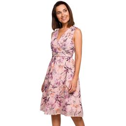 Stylove Kleid in Rosa/ Bunt - 50% | Gr&ouml;&szlig;e XXL | Damen-kleider