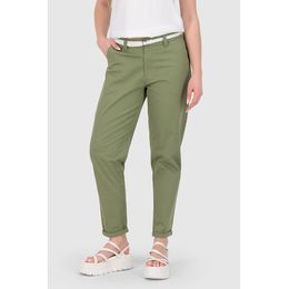 alife and kickin Hose "Hiroko" in Khaki - 63% | Gr&ouml;&szlig;e M | Damenhosen