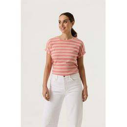 Garcia Shirt in Pink/ Beige - 46% | Gr&ouml;&szlig;e M | Damen-tops