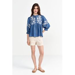Rich & Royal Rich & Royal Bluse in Blau - 65% | Gr&ouml;&szlig;e 36 | Damen-blusen