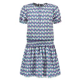 B.Nosy Kleid in Dunkelblau/ Creme/ Rosa - 55% | Gr&ouml;&szlig;e 122 | Kinderkleider