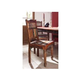 Stuhl Altholz 45x45x103 mehrfarbig lackiert FABLE #05