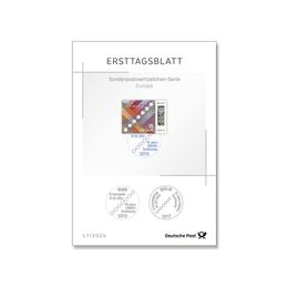 Ersttagsblatt 17/26 "Europa - 70 Jahre EUROPA-Briefmarke"