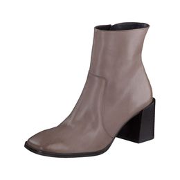 Stiefelette Paul Green "Paul Green Stiefelette Glattleder", Damen, Gr. 39, beige (reh), Glattleder, Schuhe Stiefelette