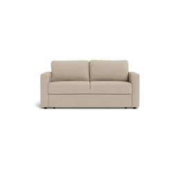Schlafsofa ACTONA GROUP "Fleury, Bettsofa", beige, B:176cm H:85cm T:88cm, 100% Polyester, Sofas, Schlafsofa, beige, ausziehbar, 176x88x85cm