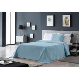 Tagesdecke OTTO HOME "Toscana", blau (hellblau), B:240cm L:250cm, Mischgewebe, Tagesdecken, Tagesdecke in verschiedenen Gr&ouml;&szlig;en, f&uuml;r Kinder und Erwachsene