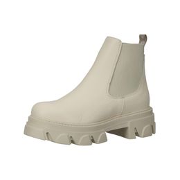 Stiefelette Steve Madden "Steve Madden Stiefelette Leder", Damen, Gr. 40, bone, Leder, Schuhe Stiefelette