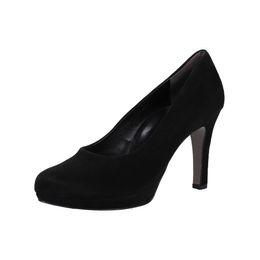 High-Heel-Pumps Paul Green "Paul Green Pumps Veloursleder", Damen, Gr. 39, schwarz, Veloursleder, Schuhe