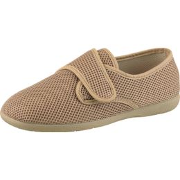 CR&Eacute;ATION L Herren Hausschuh in Mesh-Qualit&auml;t camel Gr&ouml;&szlig;e 41