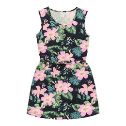 Jerseykleid Roxy "Surfs Up", M&auml;dchen, Gr. 12(148-156cm), Normalgr&ouml;&szlig;en, schwarz, Obermaterial: 100% Baumwolle., Kleider Jerseykleid