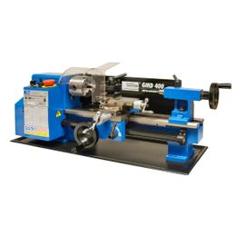 G&uuml;de Minidrehmaschine G&Uuml;DE "GMD 400", blau, B:30cm H:30cm L:81cm, Drehmaschinen