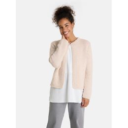 LIEBLINGSST&Uuml;CK Strickjacke LIEBLINGSST&Uuml;CK "KianaL", Damen, Gr. 42, 130, beige, 35% Alpaka, 13% Wolle, 40% Polyacryl, 12% Polyamid, normal, Strickjacken Strickjacke, mit Alpakawolle und Wolle