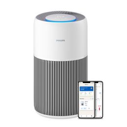 Luftreiniger Philips "PureProctect Quiet 2200 Series, Luftreinigungsrate 420 m&sup3;/h", wei&szlig;, B:28cm H:48,6cm T:28cm, Luftreiniger, Luftreiniger, 3-Schichten-HEPA-Filtersystem, mit App Verbindung, leise, Topseller