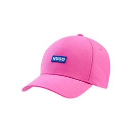 Baseball Cap Hugo "Alyce", Damen, bright pink 670, Twill, Baumwolle, unifarben, Caps, mit Logoaufn&auml;her