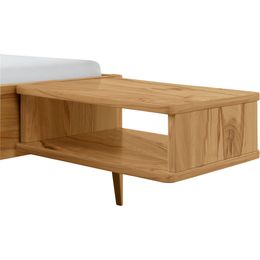 Nachtkonsole Hasena "Seva", braun, B:48cm H:16cm T:38cm, Massivholz, Sideboards, Nachtkonsole