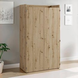Pharao24.de Officeschrank Sekret&auml;rschrank 2 t&uuml;rig in Wildeichefarben